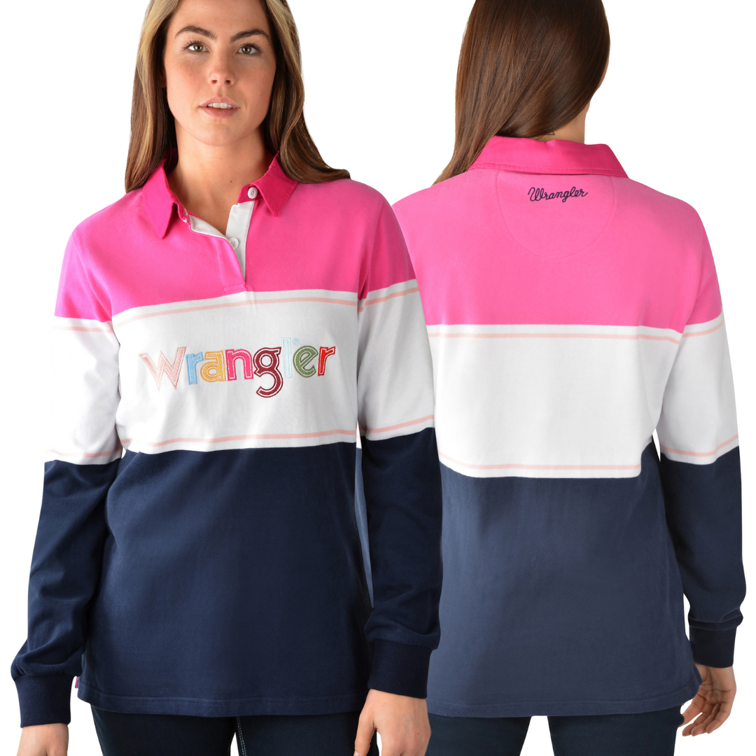 Wrangler Womens Sunset Rugby