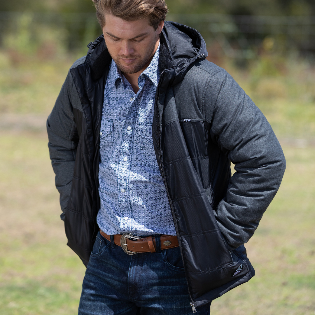Pure Western Mens Usher Puffer Jacket