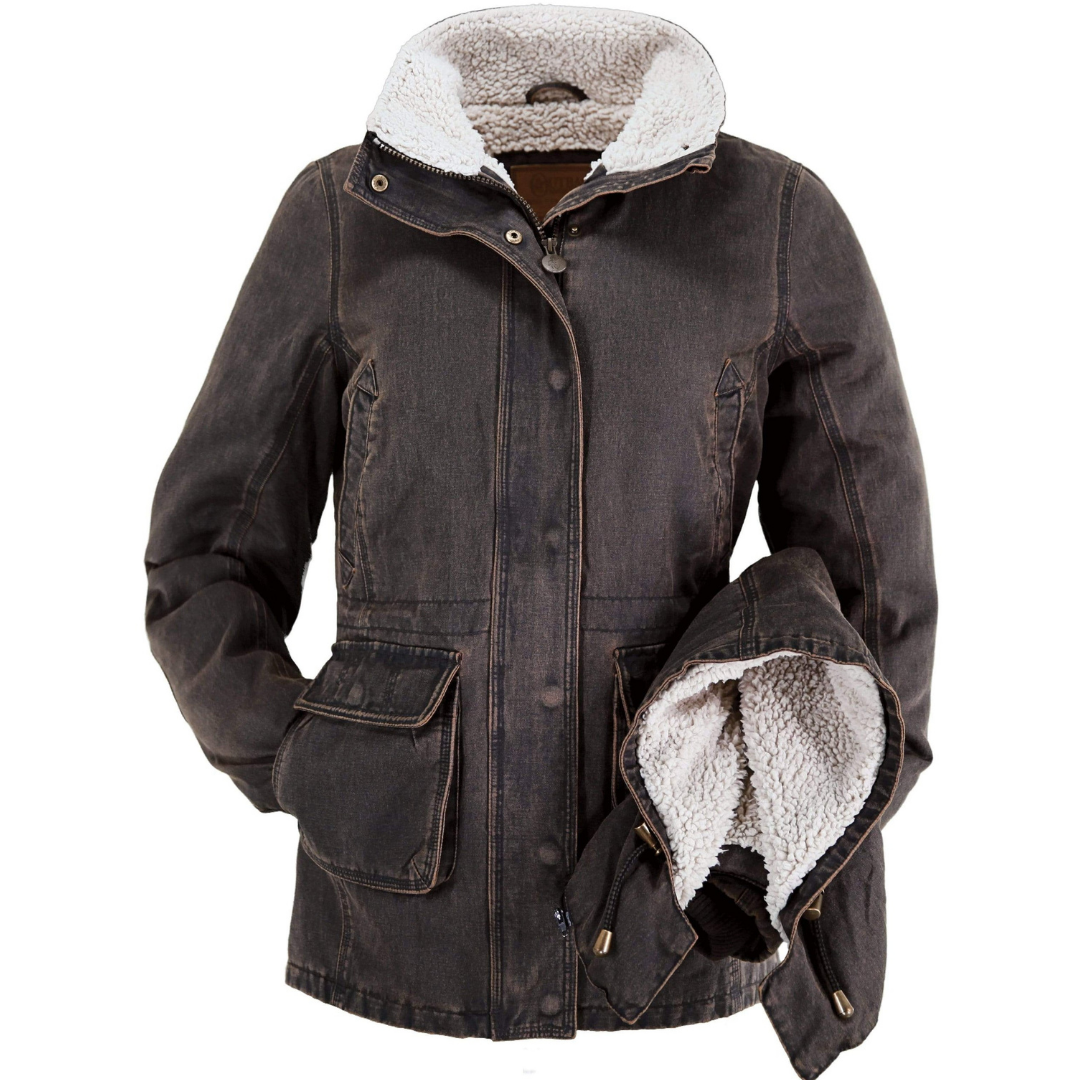 Outback Trading Womens Woodbury Canyonland Jacket-BROWN