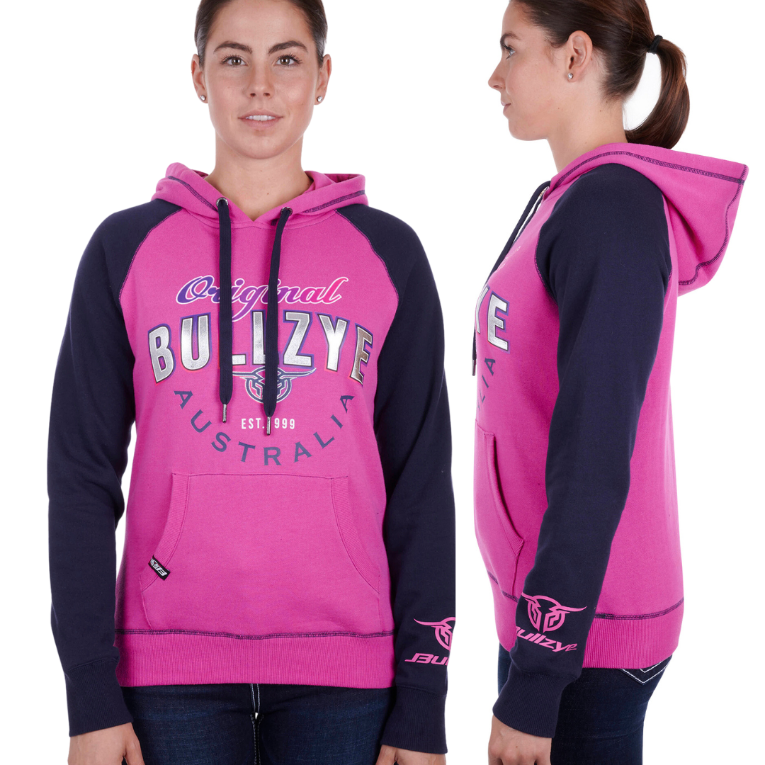 Bullzye Womens Warina Pullover Hoodie - PINK