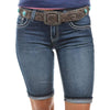 Pure Western Womens Lana MID-RISE Denim Shorts
