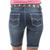 Pure Western Womens Lana MID-RISE Denim Shorts